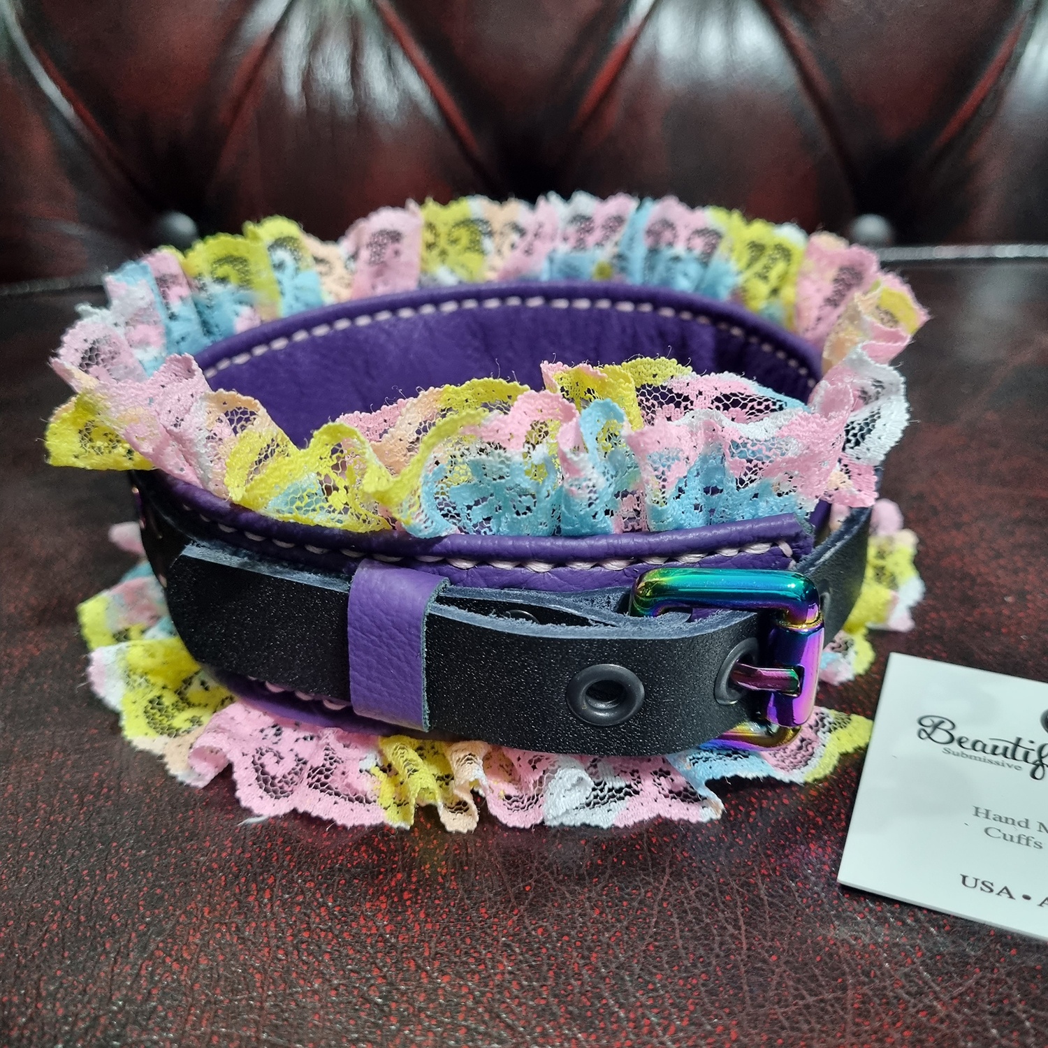LOLLYSHOP SUBMISSIVE COLLAR | SUBMISSIVE COLLARS | HAND MADE